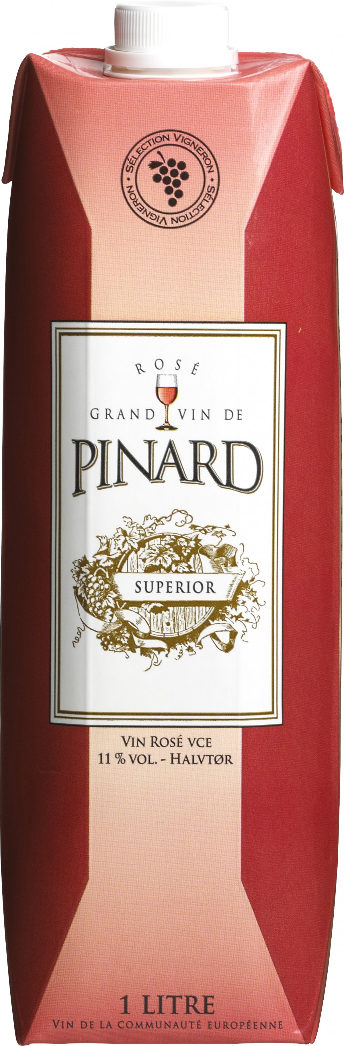 Pinard Rosé Prisma 100 cl. - 11% - FRANSK ROSÉVIN - VIN MED MERE .DK