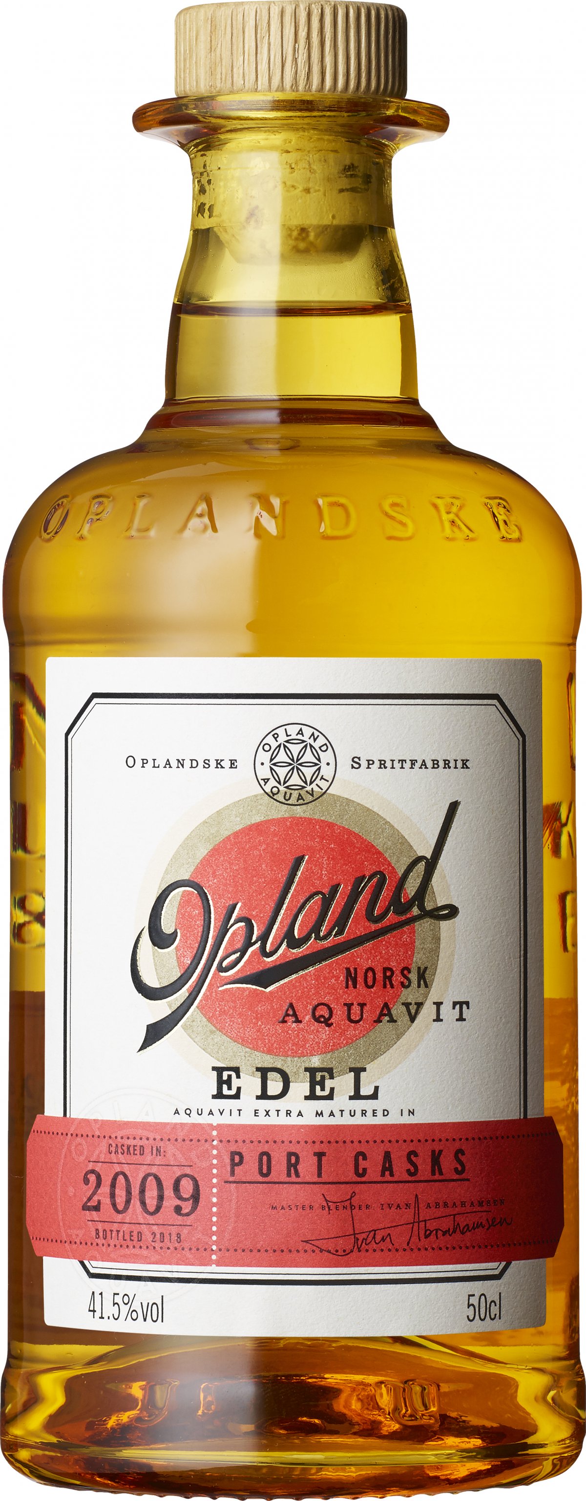 Opland Edel Port Casks Aquavit 50 CL - 41,5% - NORSK SNAPS - VIN MED ...