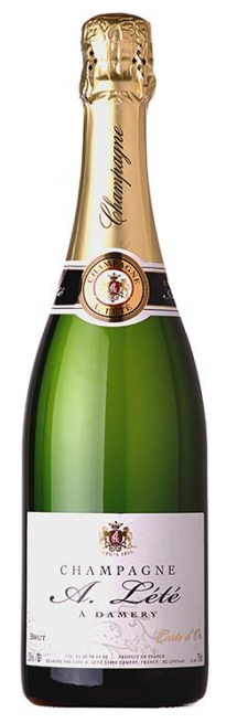 A. Lété Champagne Brut Carte d'Or 75 cl. - 12% - CHAMPAGNE - VIN MED ...