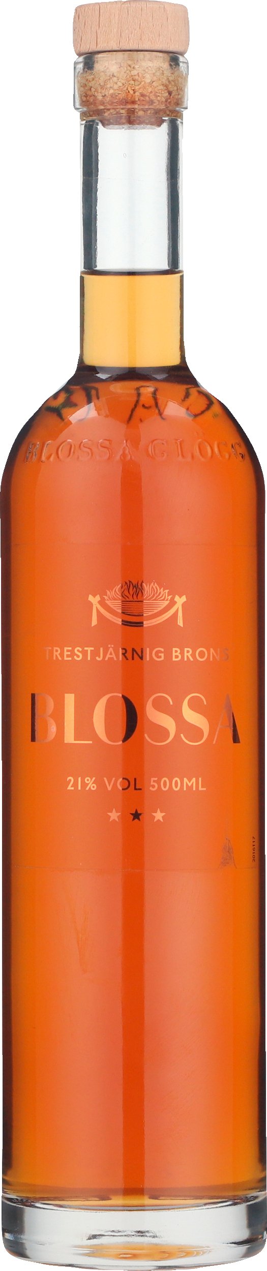 Blossa Trestjärnig Brons (Bronze) 50 cl. - 21% - GLØGG - VIN MED MERE .DK
