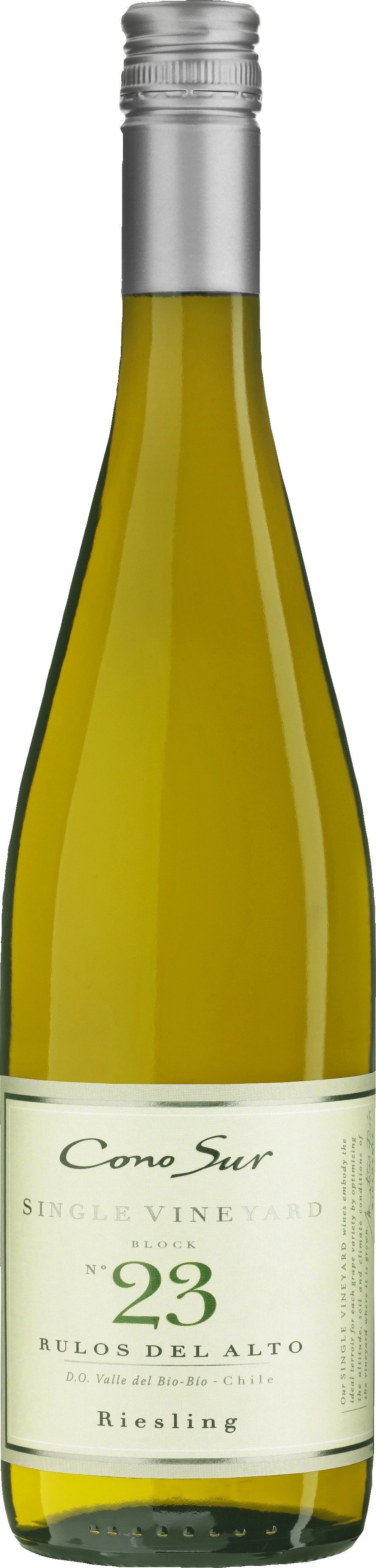 Cono Sur Single Vineyard Riesling - 13,5% - CHILENSK HVIDVIN - VIN MED ...