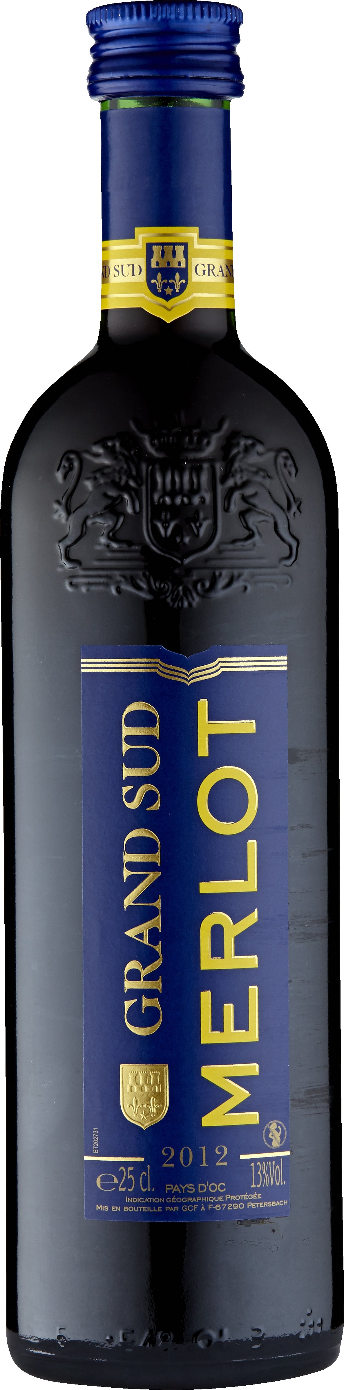 Grand Sud Merlot 2014 1 liter flaske