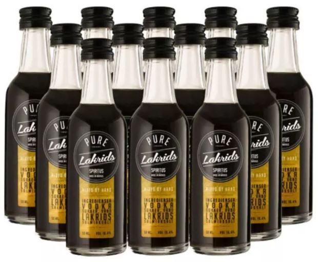 Pure Lakrids Shots Mini 5 cl. - 16,4% - LAKRIDSSHOTS - VIN MED MERE .DK