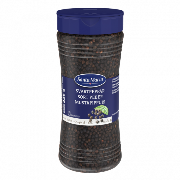 Santa Maria Sort Peber Hel 225 g. - KRYDDERIER - VIN MED MERE .DK Santa Maria Sort Peber Hel 225 g. - KRYDDERIER - VIN MED MERE .DK
