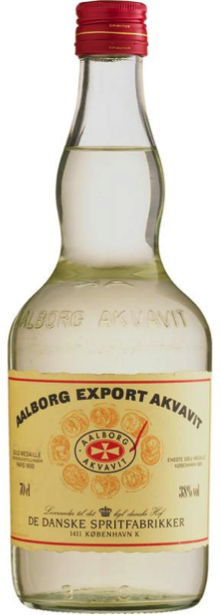 Aalborg Export Akvavit 35 cl. - 38% - DANSK SNAPS - VIN MED MERE .DK