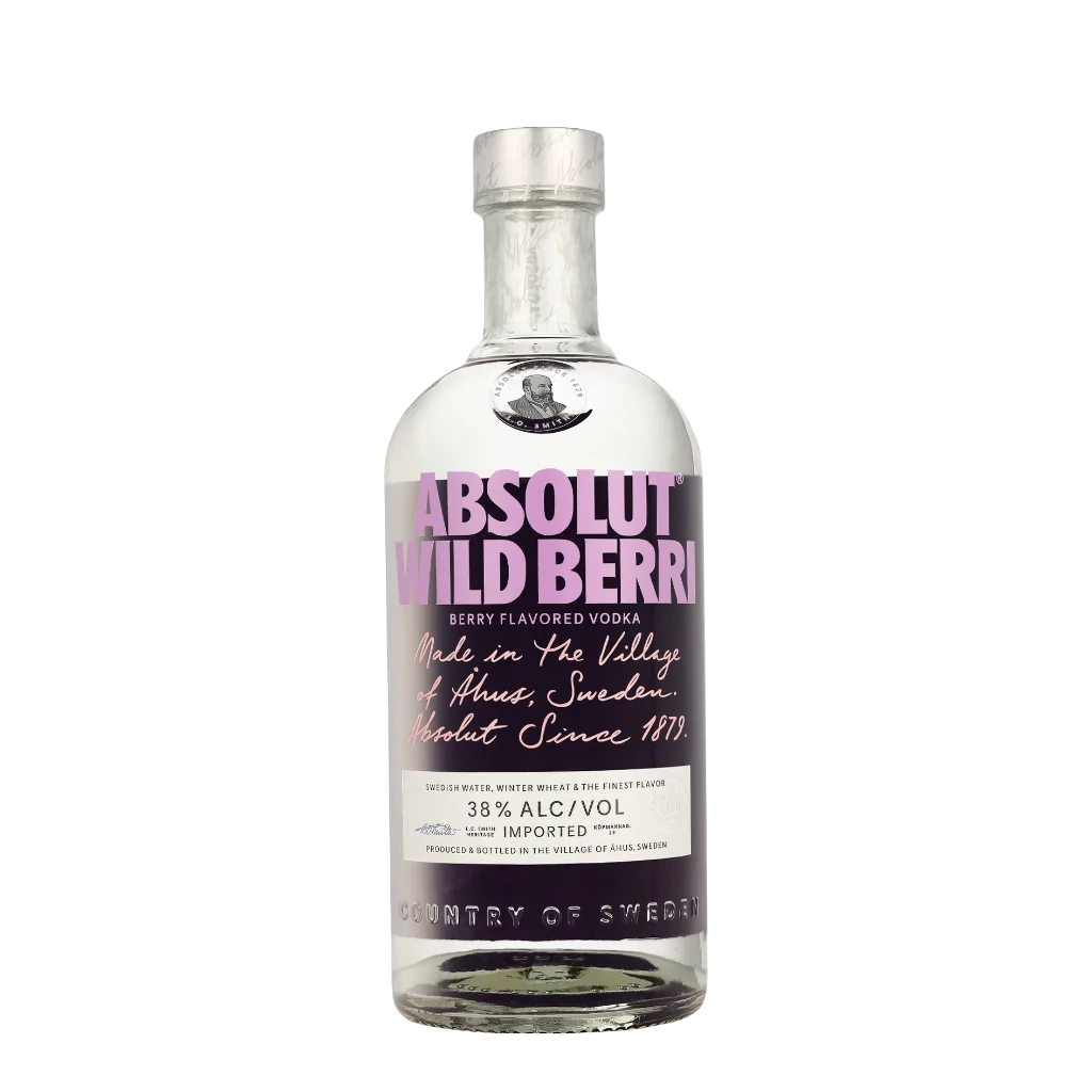 Absolut Vodka Wild Berry 70 cl. 38% - ALMINDELIG VODKA - VIN MED MERE .DK